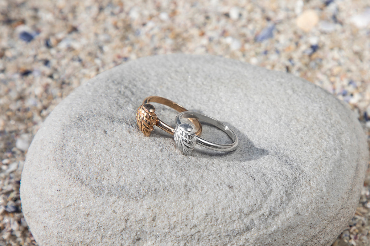 Fat Leaf Stacking Ring – Miky Rose